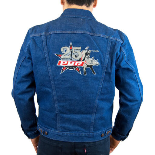 Wrangler® PBR 25th Anniversary Denim Jacket - El Nuevo Rancho Grande