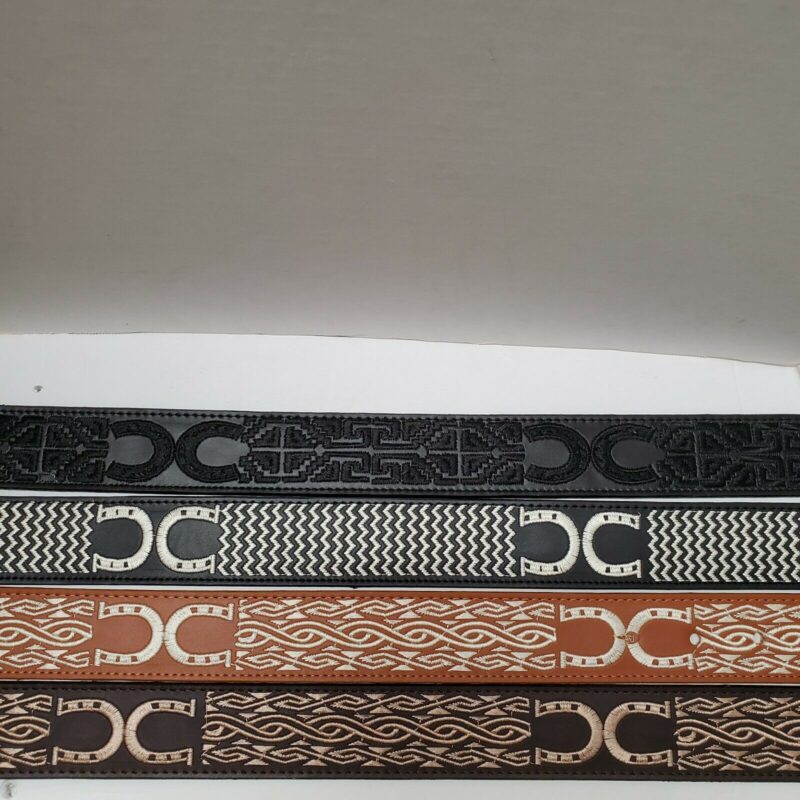 Authentic Mexican Western Belt Cinto Charro Piteado Hand-Braided Horse ...