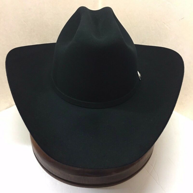 Stetson® 10X Shasta Black Profile 75 Brim 4 1/4" - El Nuevo Rancho Grande