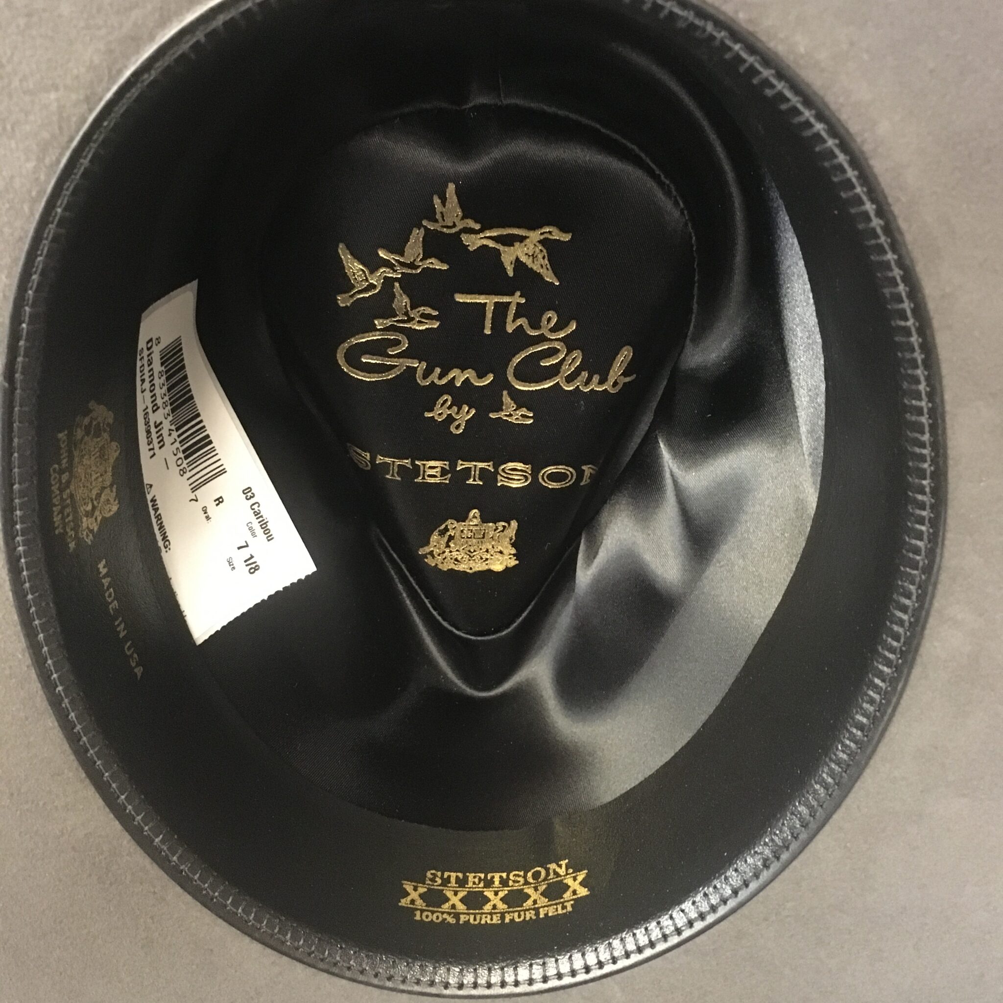 Stetson® 5X Diamond Jim Caribou Felt Hat - El Nuevo Rancho Grande