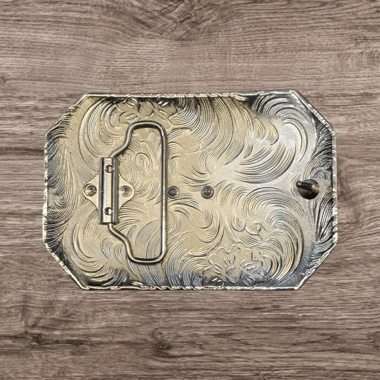 Cowboy Belt Buckle - Long Horn Bull Head 4.25"x3" Gold Tone/Silver ...