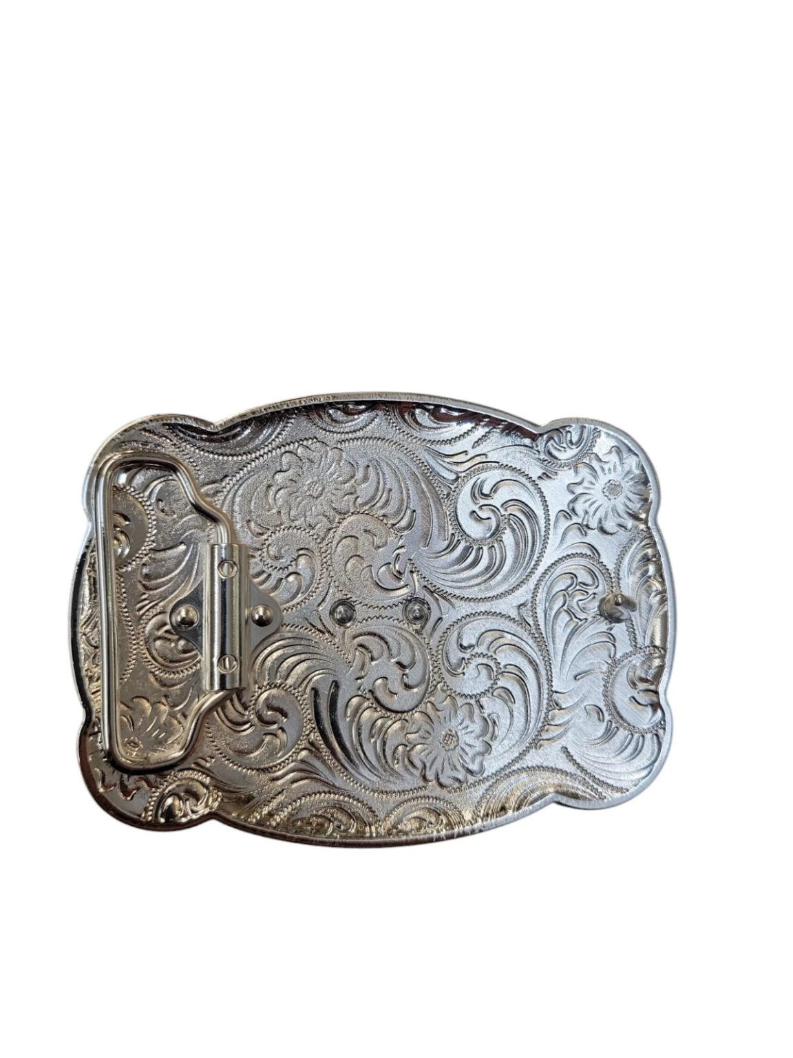 Cowboy Belt Buckle - Long Horn Bull Head 4.25"x3.25" Black Tone/Gold ...